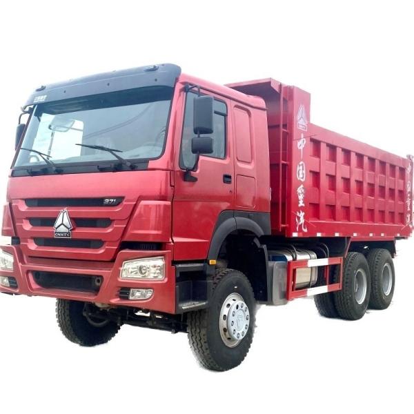 Quality WEICHAI Engine 10-15T Euro 2 Used Howo Dump Truck for Field Installation and for sale