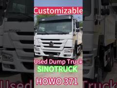 Links stuur 70t lading SINO HOWO Dump Truck Staalstructuur Voor Afrika markt