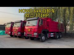 10 Voorafgaande transmissie gebruikt Howo SINOTRUCK Hno Dump Truck met 351-450 pk en WEICHAI motor