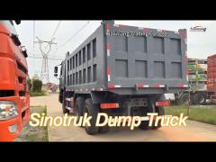 351 450 pk Euro 2 Sinotruk Dump Truck Howo 375 Tipper Truck voor mijnbouw