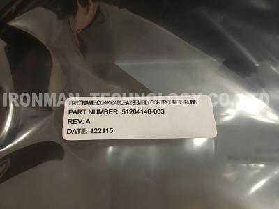 Cina 51204146-003 il colore nero Honeywell cabla la spedizione di Rev A Cable Test OK DHL dei prodotti in vendita