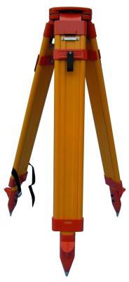 China W1/W1-QR/W1-H  heavy -duty   wooden Tripod with Round Legs  for total station for sale
