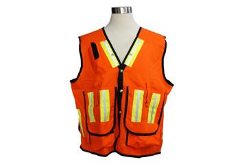 China safety vest  SV-01 3M reflective material cotton/poliestere fiber for sale