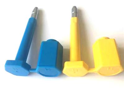 China Anti tamper evident bullet container bolt seal for sale