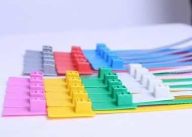 China Double locking pull tight plastic security seal accepting printing logo for sale