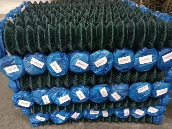 Quality High Quality Low Price PVC Fencing Mesh Customized Diamond Chain Link Barbed for sale