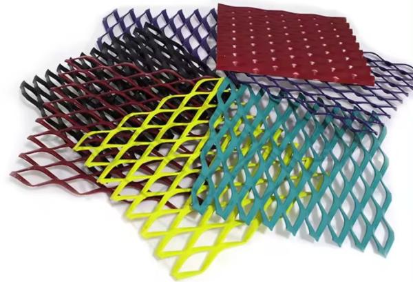 Quality Powder coated expanded metal mesh for sale