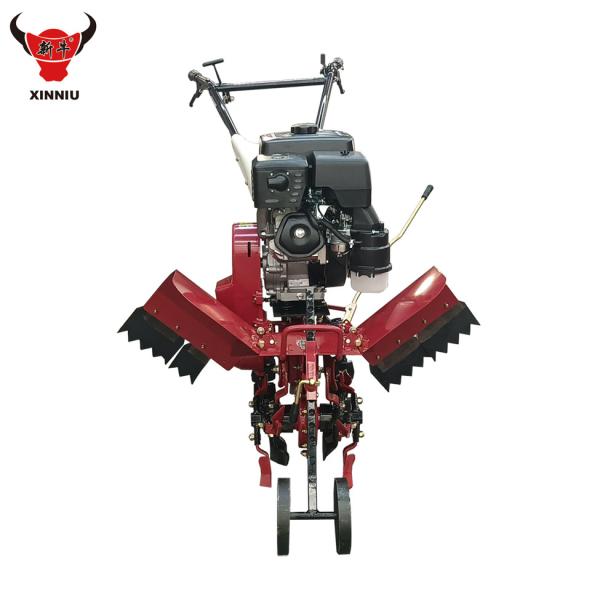Quality Farm Garden Ditching Power Tiller Mini Cultivator  Latest Design Four Wheels for sale
