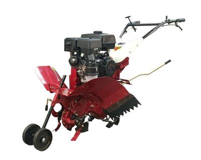 China Boerderij Tuin Ditching Power Tiller Mini Cultivator nieuwste ontwerp Vier wielen Te koop