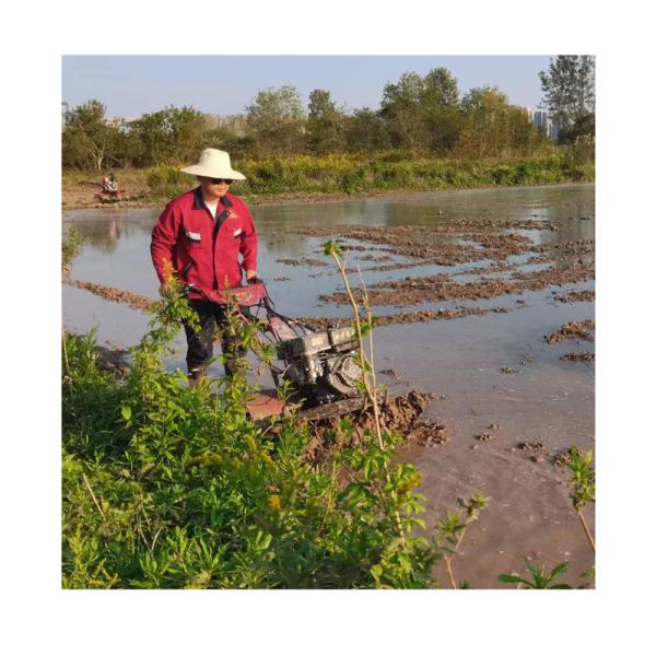 Quality Farm Equipment Newly-designed Four-wheel Drive Gear Transmission Mini Plow Power for sale