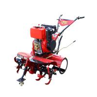 Quality Farm Four-wheel Drive Diesel Rotary Cultivator with and Gear Transmission for sale