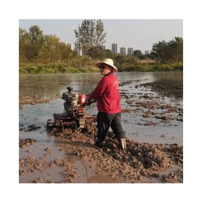 China Transmissão de engrenagem de novo design com tração nas quatro rodas Mini Tiller rotativo para casa 190*96*90cm à venda