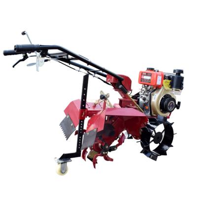 China Transmissão de engrenagens Tração nas quatro rodas Manual Mini Tiller à venda