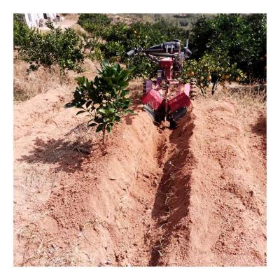 China Landbouwmachine met een hoog veiligheidsniveau Diesel Mini Power Tiller met een ploegbreedte van meer dan 10 cm Te koop