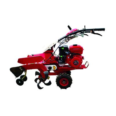 China Mini Micro Rotary Walking Trencher Machine met tandwieltransmissie Te koop