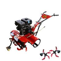 China Adjustable Working Width Four-wheel Drive Compact Power Tillers for Your Farming Needs for sale