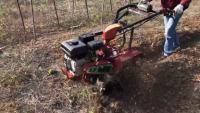 China 70cm Working Width Four-Wheel Drive Ditching Machine for Orchard Featuring Gasoline Engine for sale
