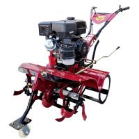 China 45-85cm Working Width Hand Push Mini Power Rototiller with Adjustable Tilling Width for sale