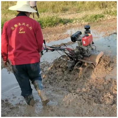 中国 ガソリンパワータイプ 178F/186F 4WD ミニローータリーティラー 多用途農園栽培機 販売のため
