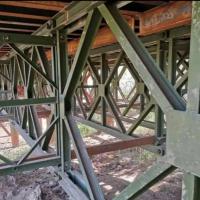 China Long Span Prefabricated Steel Structure Bridges Customized Size for sale