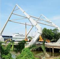 China Long Span Prefabricated Steel Structure Bridges Customized Size for sale