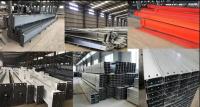 China H Section Frame Steel Structure Warehouse Buildings Customized Size for sale