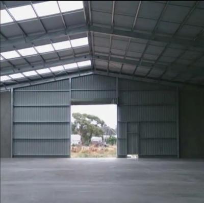 Cina CE Metal Slope Roof Steel Workshop Edificio Pre-Engineered Metal Garage Personalizzato in vendita