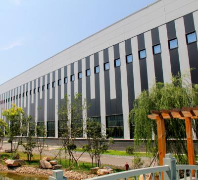 Cina Porta a rotoli Edifici prefabbricati in acciaio Contemporaneo Installazione rapida in vendita