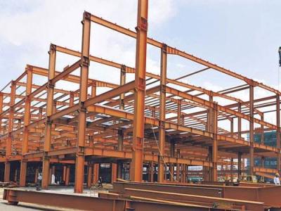 Cina Resistenza alle intemperie Struttura in acciaio prefabbricata Prevenzione della ruggine in vendita
