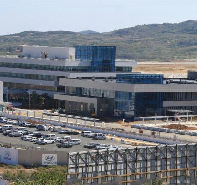 China Anti-corrosie staal schuur Werkplaats Pre-engineering Gebouwstructuur Waterdichtheid Te koop