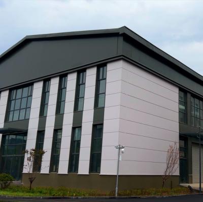 China Q345b/Q235B Staalconstructie Prefabricated Steel Workshop Windvast Te koop