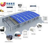 China Light Frame Customizable Steel Structure Workshop Prefab House Garage Kits for sale