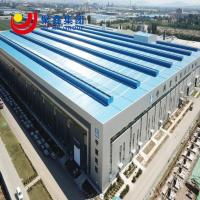 China Q235 Steel Structure Warehouse Galvanized / Painted for sale