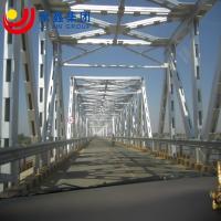 China Prefab Galvanized Steel Frame Structure Bridge Weather Resistant for sale