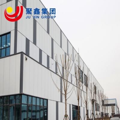 China Portal Estrutura de aço pré-fabricada Estrutura de estrutura de metal Centro comercial/salão/atelier/armazém Edifício de aço à venda