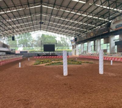 Cina Pista di corse con telaio in acciaio prefabbricato in vendita