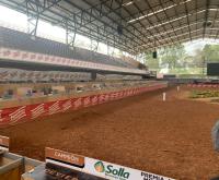 China Prefabricated Structural Steel Frame Racecourse Versatile for sale