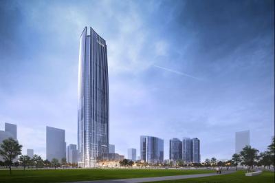 Cina China Customized Prefab Prefabricated High Rise Building Multi-storey Steel Structure With Best Price in vendita