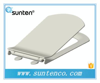 China 2016 Xiamen Quick Release Soft Close D Shape Toilet Seat Covers for sale