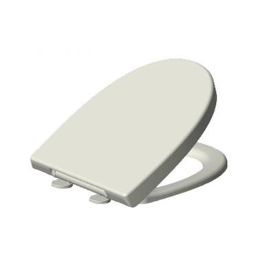 China Closed Front Soft Close Oval Urea Toilet Seat Covers Supplier for sale