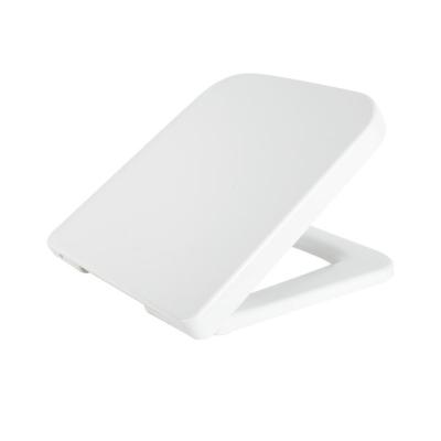 China Xiamen Sanitary Hygienic Gentle Close Square Toilet Seat for sale