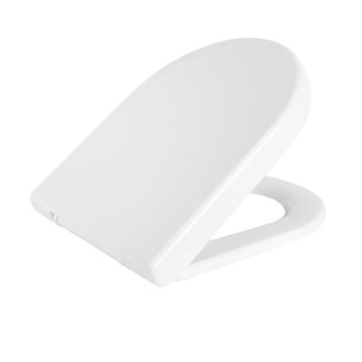 China Duroplast Material Soft Close D Shape Toilet Seat Covers for sale