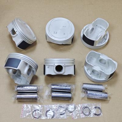 China Engine Piston Kit 23041-3C602 230413C602 For HYUNDAI KIA G6DA Opirus 3.8L 96MM STD 0.5 for sale