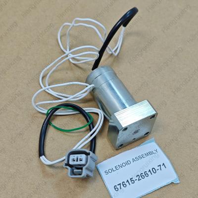 China Automatic Gearbox Engine Mount Solenoid Valve Assembly 67615-26610-71 For Toyota HCV Forklift for sale