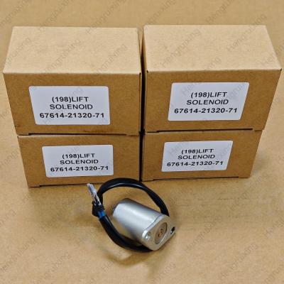 China Fuel Shutoff Turbo Solenoid Valve Assembly 67614-21320-71 For Toyota 7FBEU15-MINI-LEVER for sale
