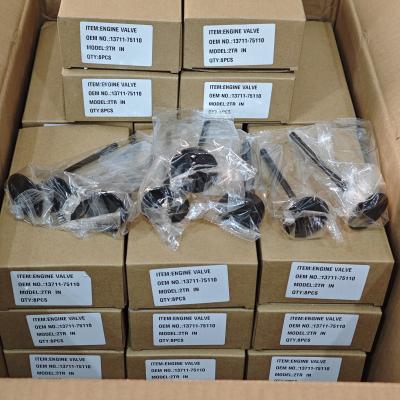 China Toyota 2TR Intake Car Engine Valve Replacement 13711‑75110 Customized for sale