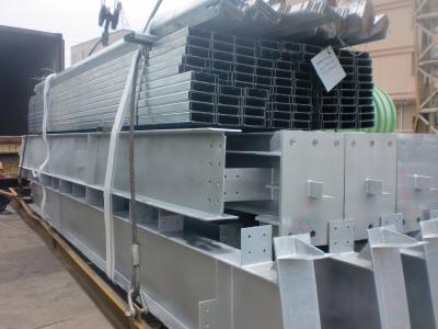 中国 熱い-前に設計される電流を通された倉庫の鉄骨構造ライト ゲージを浸して下さい 販売のため