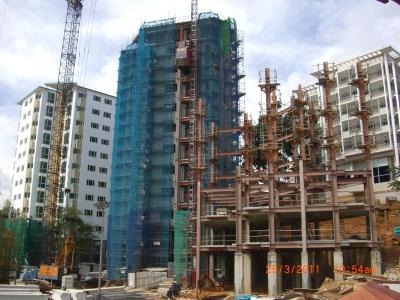 Cina Struttura d'acciaio di costruzione di qualità di iso per gli edifici residenziali con il trattamento della pittura in vendita