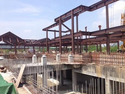 Cina Struttura d'acciaio della costruzione prefabbricata per un hotel dell'acciaio della struttura in vendita