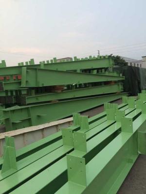 中国 構造スチールのI型梁Uのチャネル研修会を塗るカスタマイズされた緑Hセクション 販売のため